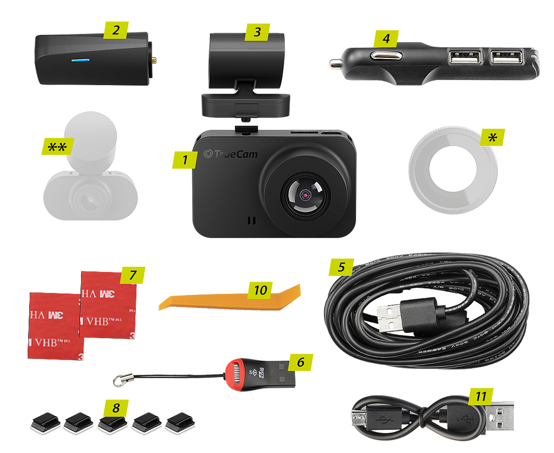 TrueCam M11 GPS 4K | TrueCam - Professional Dashcams | EN