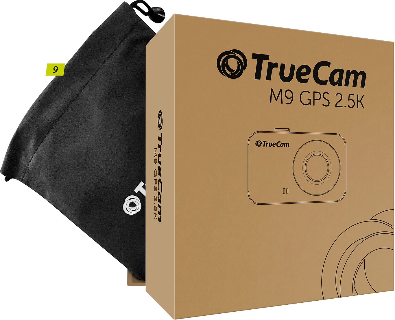 TrueCam M9 GPS 2.5K | TrueCam - Profesionální autokamery | CZ